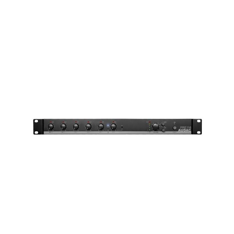 AUDAC PRE116 6 Channel stereo preamplifier na KM-Tune